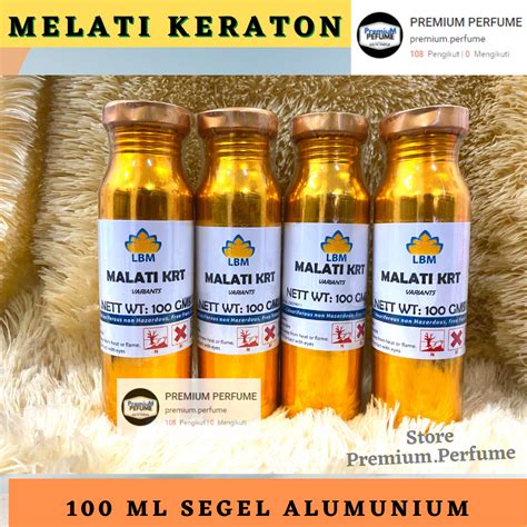 Bibit Parfum MELATI KERATON MELATI KRATON 100 ML SEGEL Alumunium