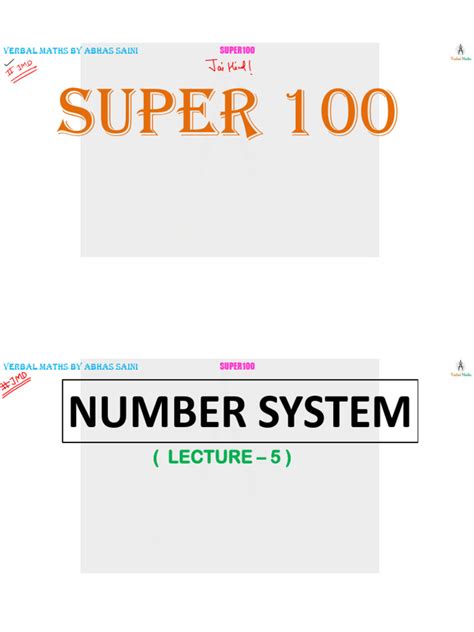 number system class 5 qa pdf