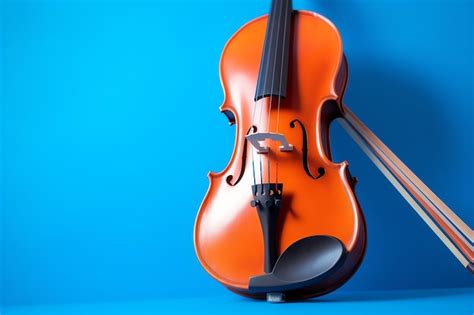 Premium Photo A Violin With A Bow On It And The Word Violin On The Side