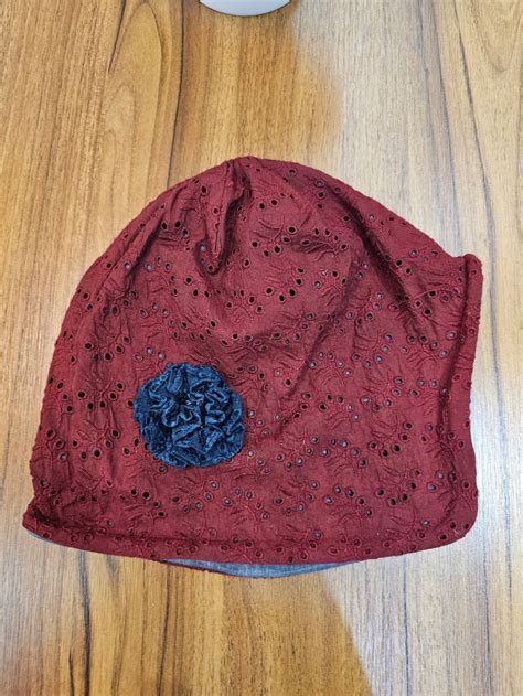 펀칭 레이스 모자 미지니