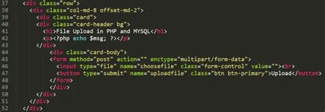 File Upload In Php And Mysql