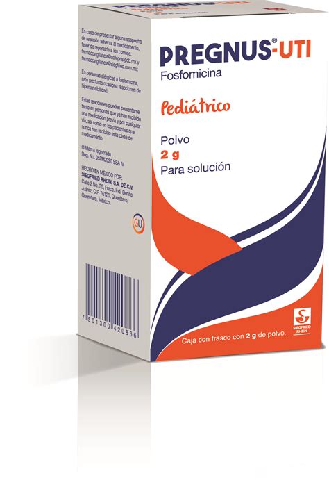 Pregnus Uti 2 G Polvo Solucion Pediatrico Farmapronto