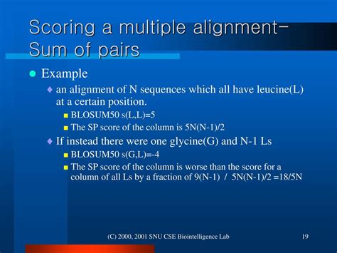 Chapter 6 Multiple Sequence Alignment Methods Ppt Download