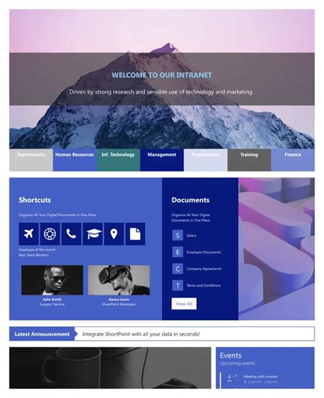 the best sharepoint site designs