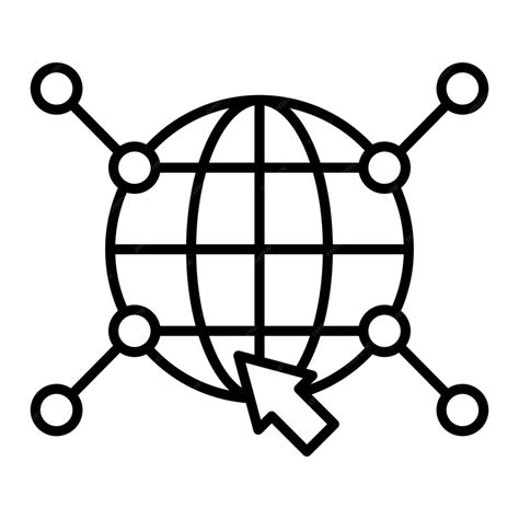 Premium Vector Internet Icon