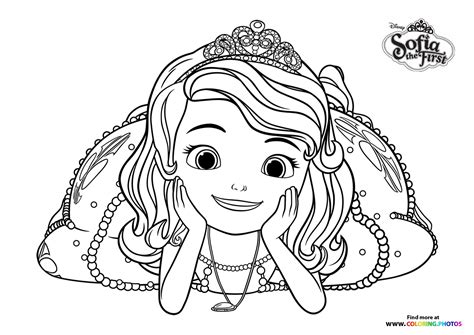 Sophie Princess Disney Coloring Pages