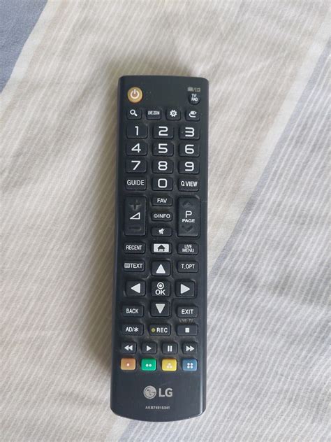 LG Remote Controller Original Model AKB 7495341 TV Home Appliances