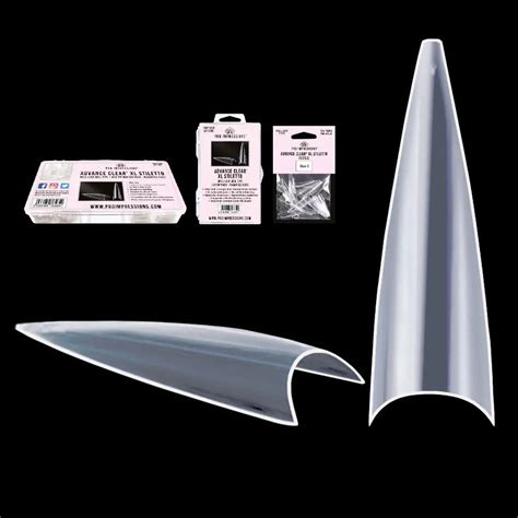 Advance Clear® Xl Stiletto Nail Tips Pro Impressions