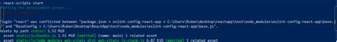 Error In Plugin React Was Conflicted Between Eslintrcjson And Baseconfig Create React