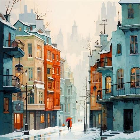 Необыкновенно уютные светлые и тёплые работы японского художника Каору Ямада Xpath Xpath