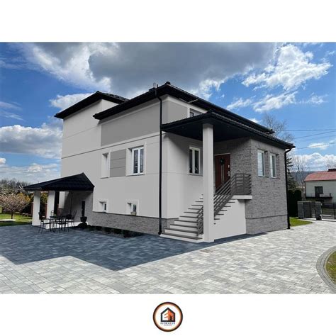 Projekt Elewacji Domu House Styles House Outdoor Decor