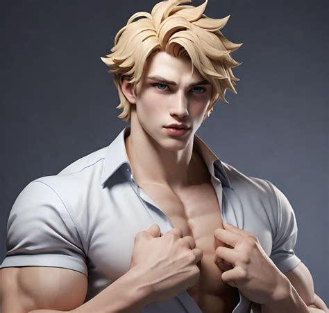 Angelic Blond Stud 2 By Ultrabeef On Deviantart