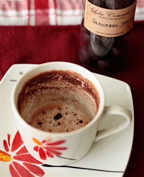 Tsokolateng Tablea Filipino Hot Chocolate Drink Recipe