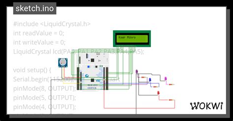 Lcd Fix Ini Kata Gua Tehh Wokwi Esp32 Stm32 Arduino Simulator