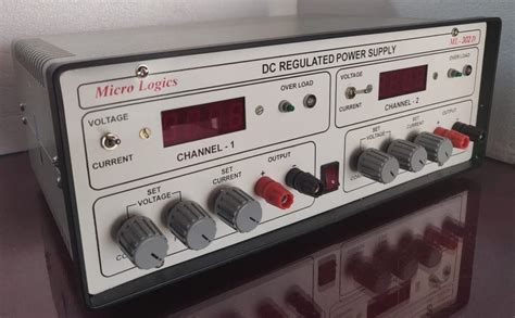 LED DC Regulated Dual Channel Power Supply ML 302D For Electronic Instruments 3 5 At 7800