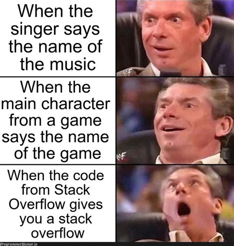 Stack Overflow ProgrammerHumor Io