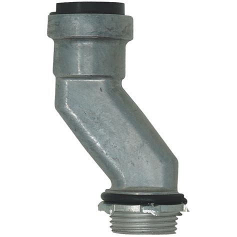 Southwire Simpush 3 4 In Emt Push To Install Offset Connector