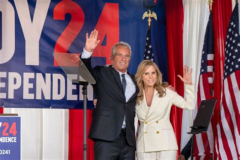 RFK Jr Says Wife Cheryl Hines Does Not Support Trump Tells Bullies To Lay Off