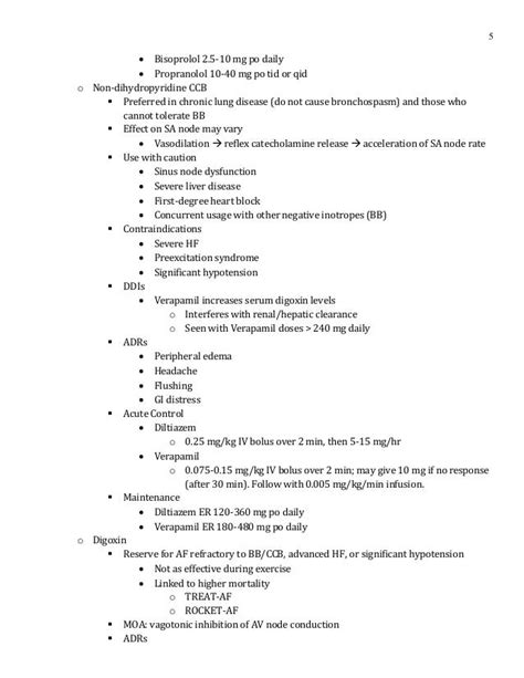 Topic Discussion 1 Rate And Rhythm Control Afib