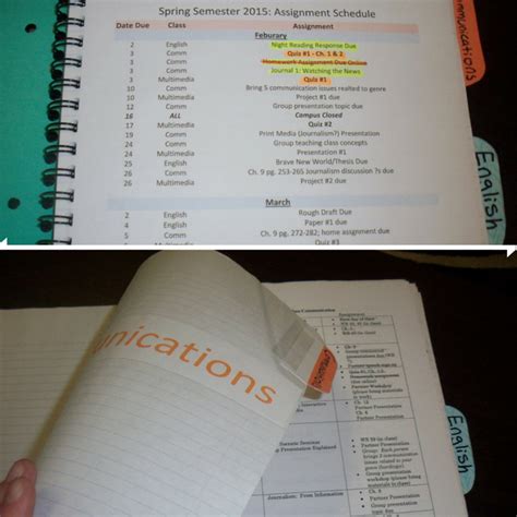 DIY Make Your Own Notebook Dividers