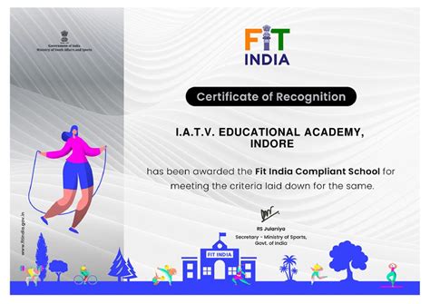 Fit India Movement I AT V EDUCATIONAL ACADEMY