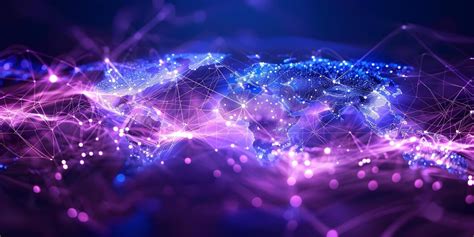 premium photo mapping global connectivity through interconnected geospatial data nodes concept