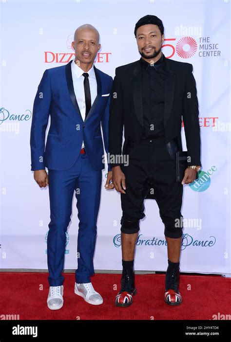 Jamal Sims Octavius Terry Sims Attending The Dizzy Feet Foundations