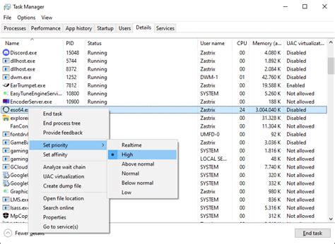 High CPU Usage Elder Scrolls Online
