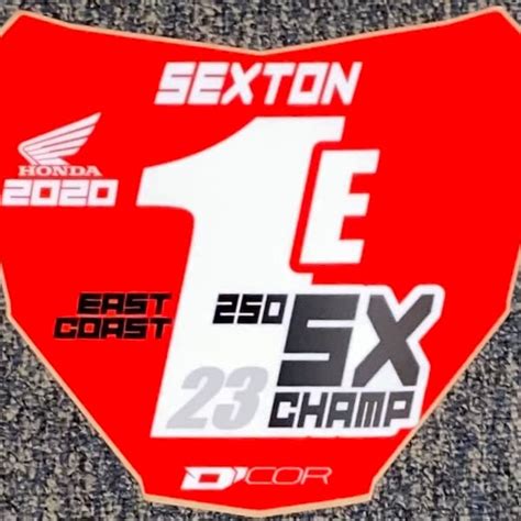 Chase Sexton Number Etsy