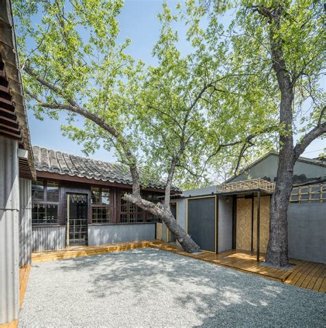Gridded Bamboo Framework Partitions Beijing Office By 0 Architecture