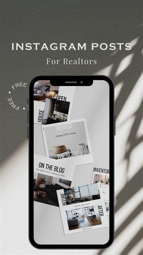 FREE REAL ESTATE IG POST TEMPLATES Post Design Instagram Posts Post