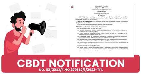 Cbdt Announces Long Awaited New Scheme To Simplify Digital Tax