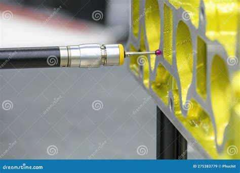 the cmm multi axis coordinate measuring machine royalty free stock