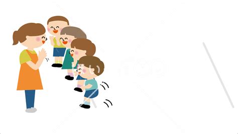 信号ゲーム④【イラスト】｜保育で使える無料素材【ほいくisダウンロード】