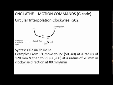 cnc programming g02 g03 cnc code no 7 how to use g01 55 off