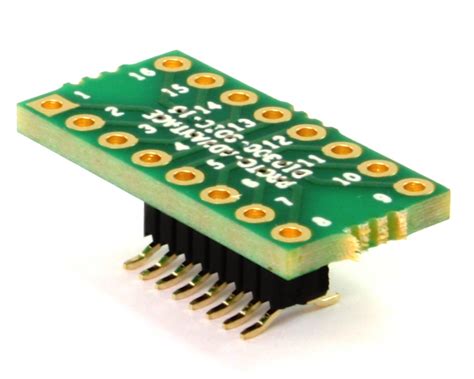 Chip Quik Dip 16 03 Width 01 Pitch To Soic 16 Narrow 127mm