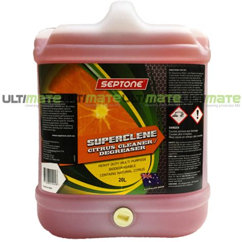 Septone Superclene Citrus Cleaner And Degreaser Ultimate Cleaning Products