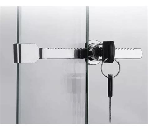 Cerradura Serrucho Para Puertas Vidrio De Vitrina Corrediza En Venta En