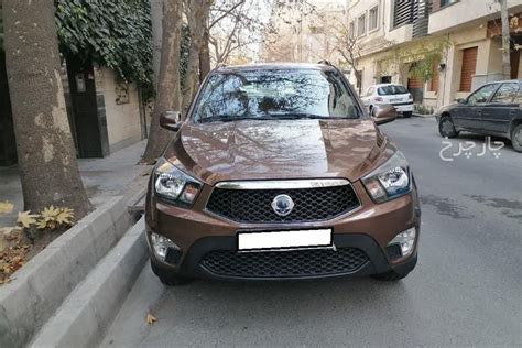 سانگ یانگ نیو اکتیون کامفورت کارکرد ۱۴۷هزار کیلومتر بدنه یک لکه رنگ