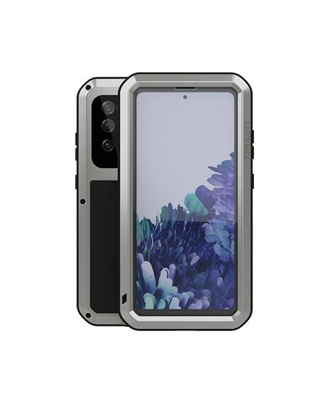 Coque antichoc blindée et étanche Samsung Galaxy S FE G G LOVE MEI France Couleur Gris