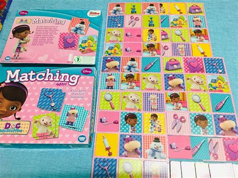 Disneys Doc Mcstuffins Matching Game Hobbies And Toys Toys And Games On Carousell