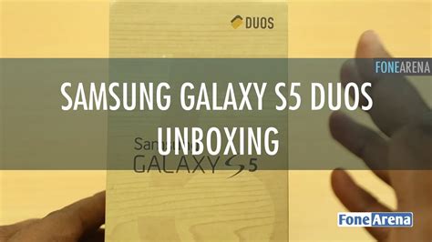 Samsung Galaxy S Duos Unboxing Youtube