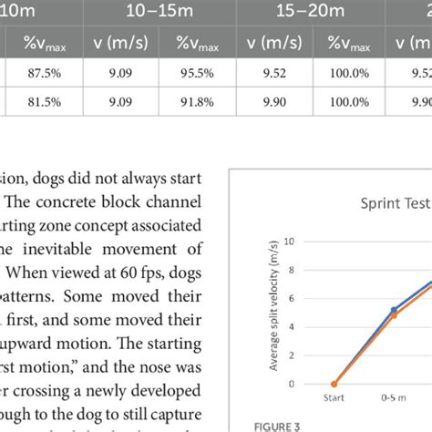 Average Split Velocity V Split Velocity Relative To Maximal Velocity