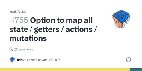Option To Map All State Getters Actions Mutations Issue 755