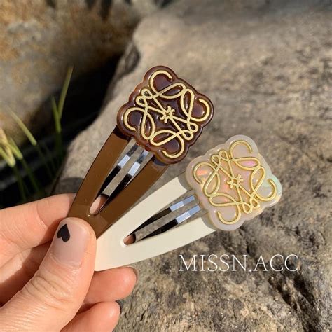 MissN訂製款 大牌同款 復古感琺瑯跳色質感瀏海夾 髮夾 蝦皮購物