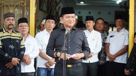 Pj Gubernur Sumut Hassanudin Lepas Jenazah Dato Seri Syamsul Arifin