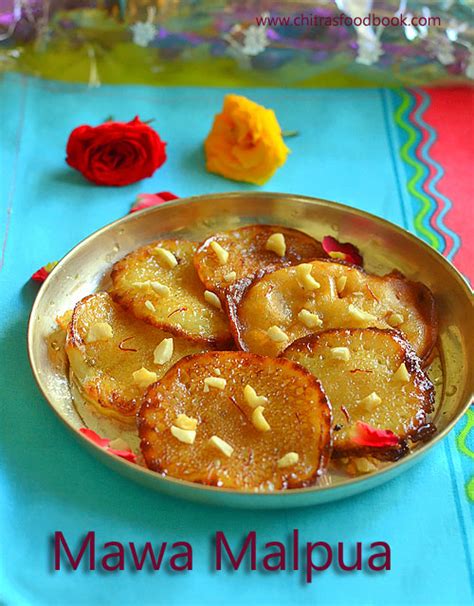 Mawa Malpua Recipe Instant Malpua Recipe Step By Step Chitras Food