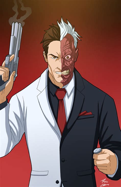 Two Face By Phil Cho On Deviantart