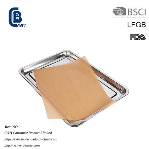 Silicone Coated Non Adhesive Unbleached Parchment Paper Cookie Baking