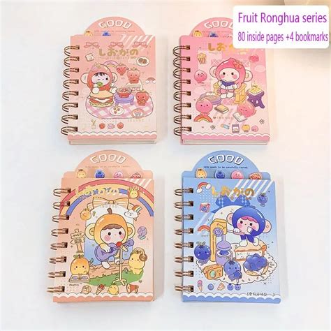 Cute Creative Mini Cartoon Coil Office Small Notebook Temu United Kingdom
